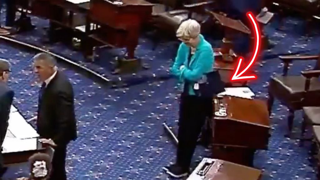 WATCH: Elizabeth Warren Goes Down Hard On The Senate Floor ...